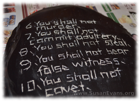 Ten Commandments Clay Craft « Susan's Homeschool Blog